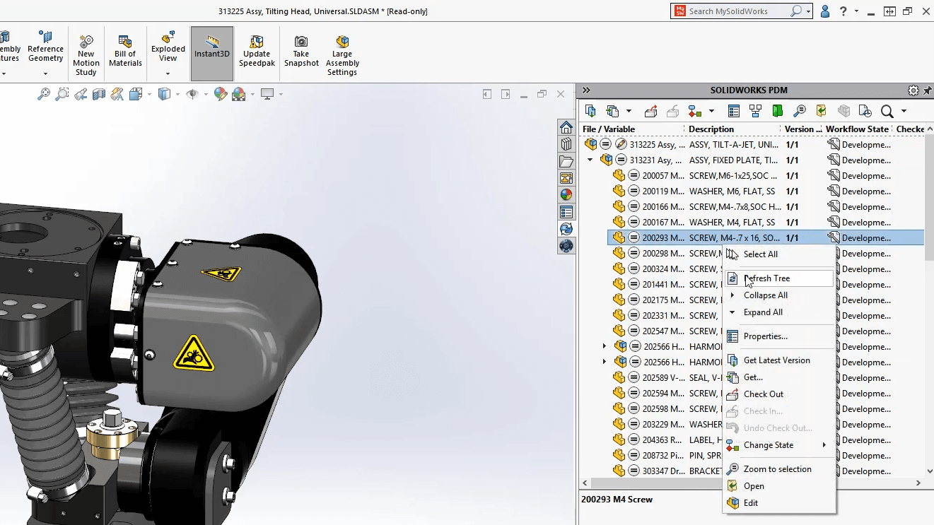 SOLIDWORKS PDM Standard: Platforma projektavimo ir gamybos padaliniams